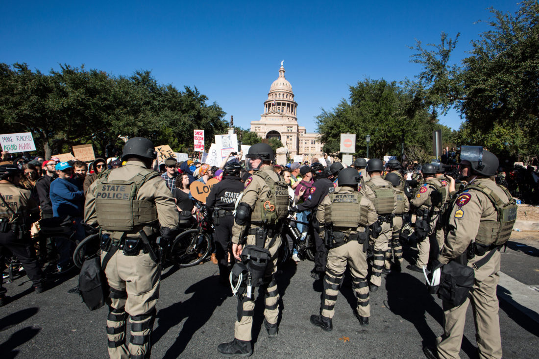 8 arrests as rival protesters clash near Texas State Capitol | News ...
